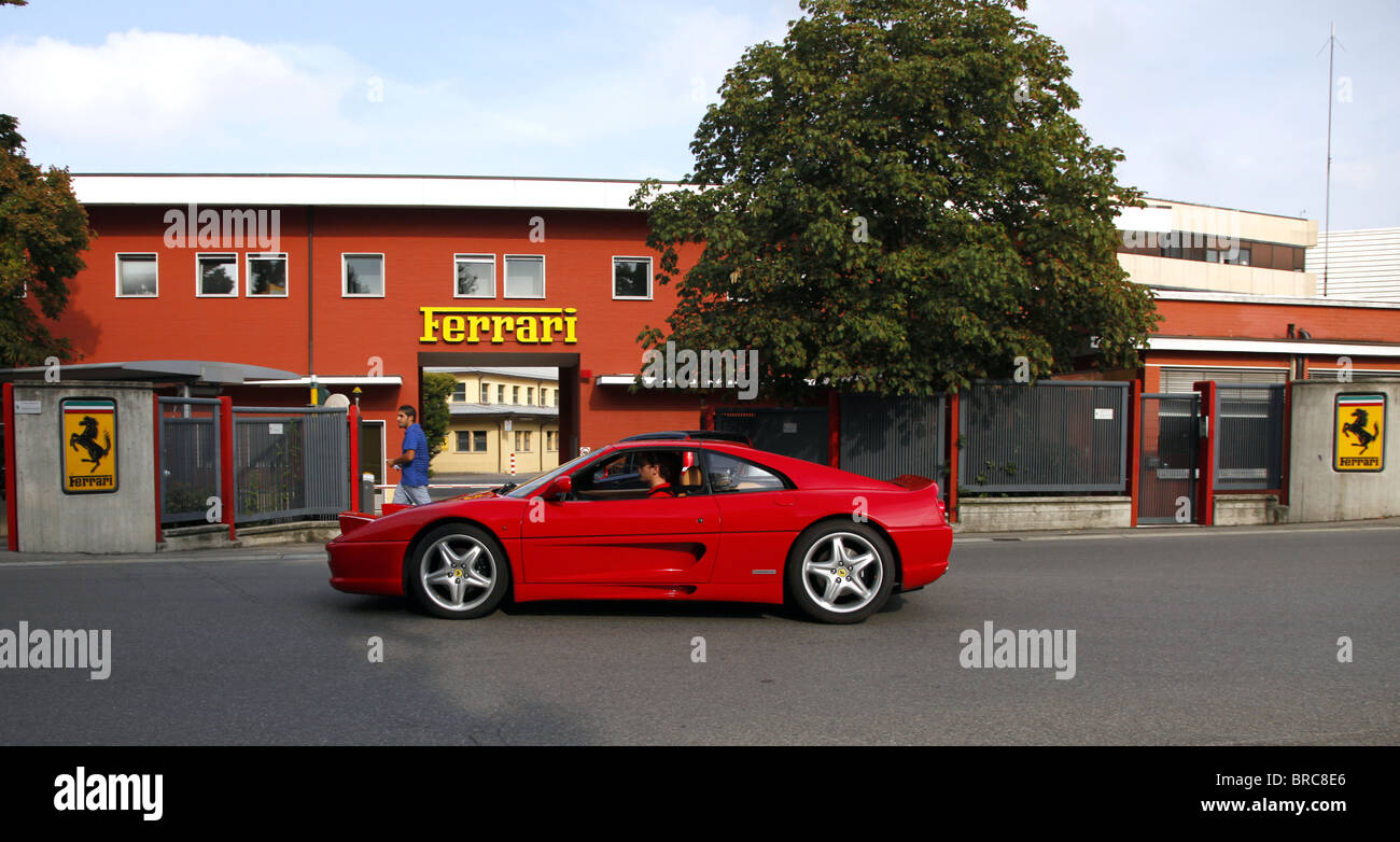 Ferrari Factory Entrance Sign Maranello Stock Photos & Ferrari Factory ...