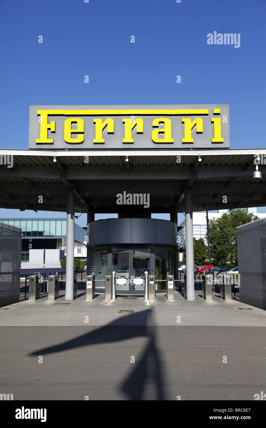 FERRARI ENTRANCE SIGN MARANELLO ITALY MARANELLO ITALY MARANELLO ITALY ...
