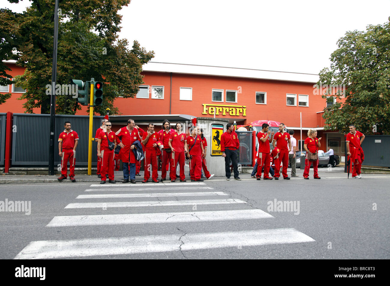 Ferrari factory workers hi-res stock photography and images - Alamy