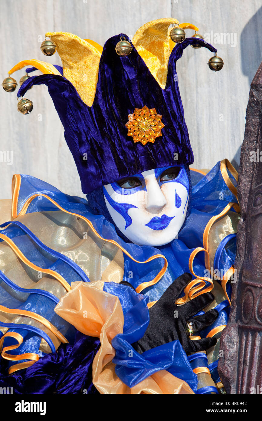 Venice Carnival costume Stock Photo - Alamy