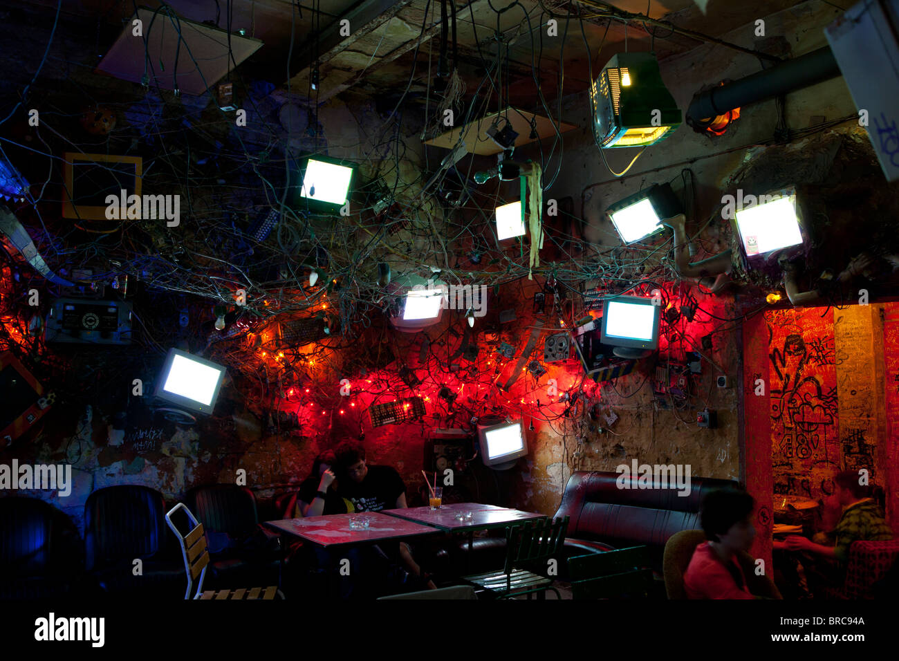 Budapest Szimpla Kert Woman High Resolution Stock Photography and ...