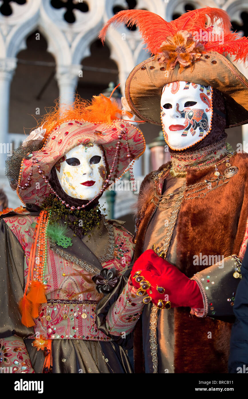 Venice Carnival costume Stock Photo - Alamy