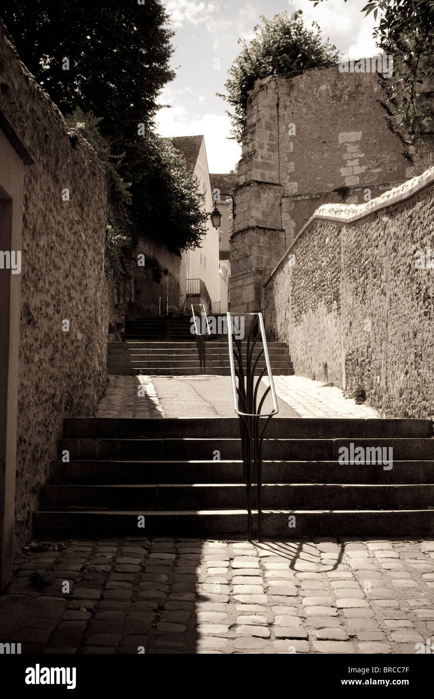 Steps, Chartres, France Stock Photo - Alamy