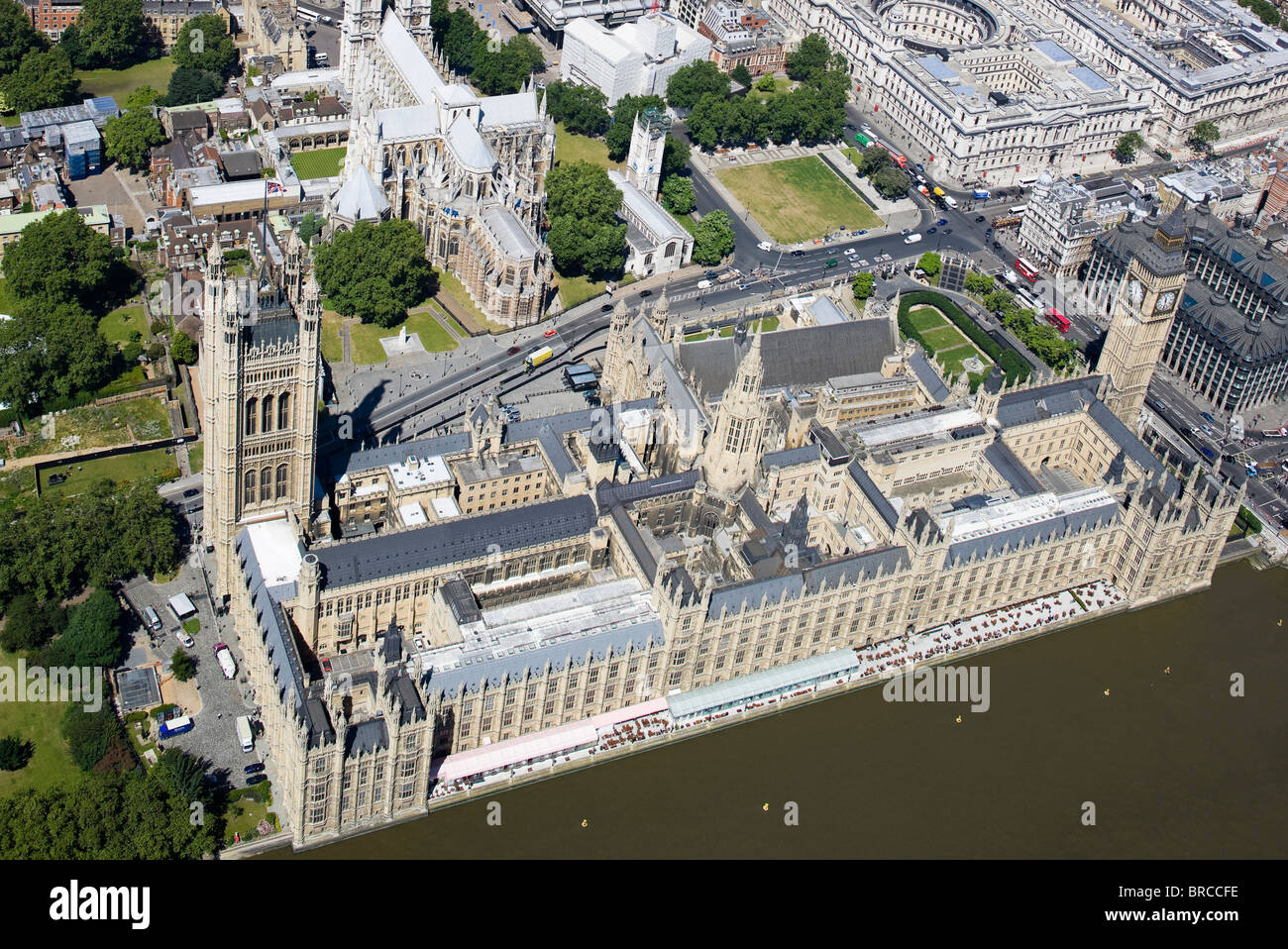 Aerial Photograph of the Houses of Parliament, London Stock Photo - Alamy
