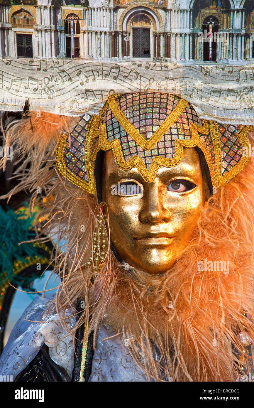 Venice Carnival costume Stock Photo - Alamy