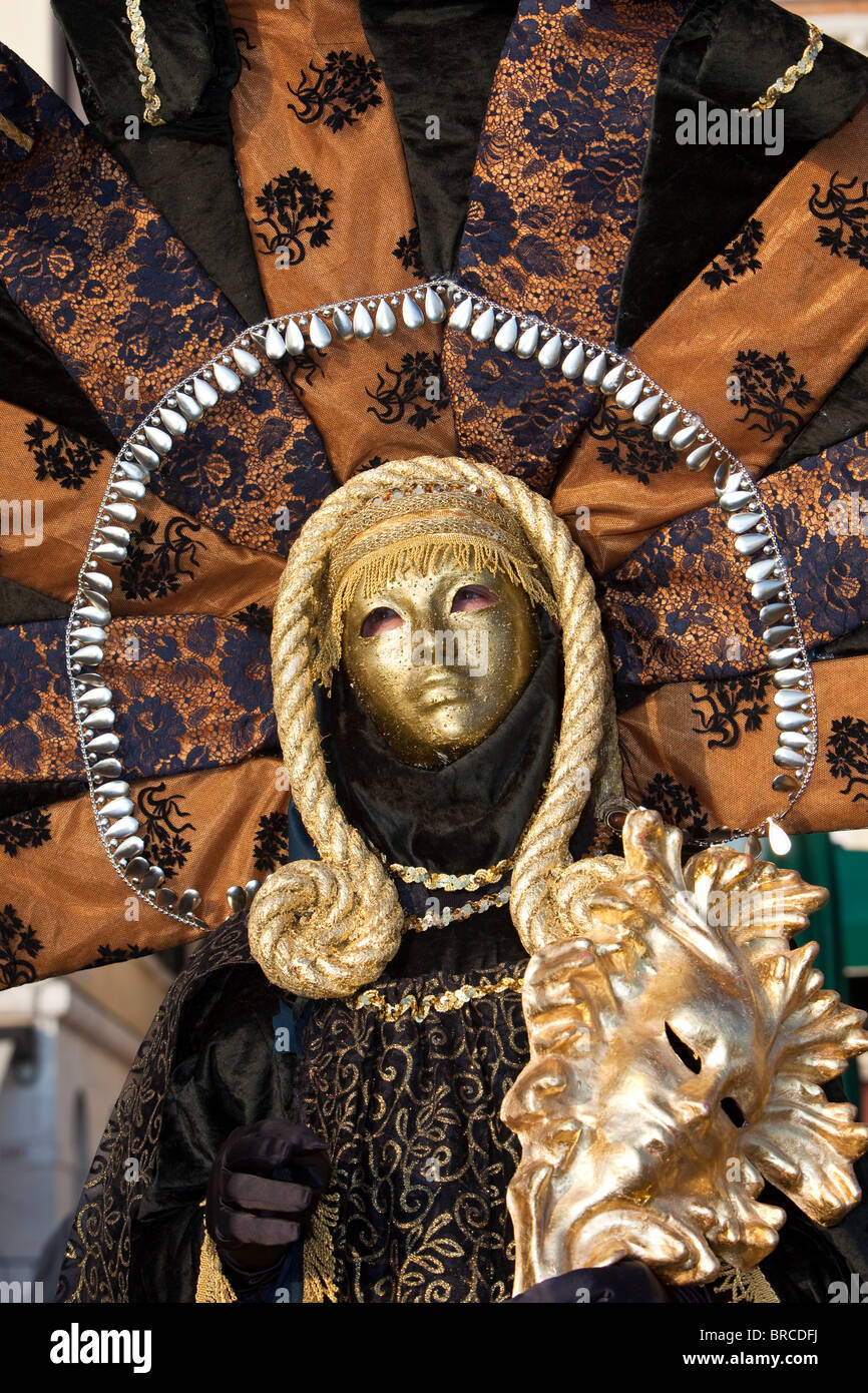 Venice Carnival costume Stock Photo - Alamy