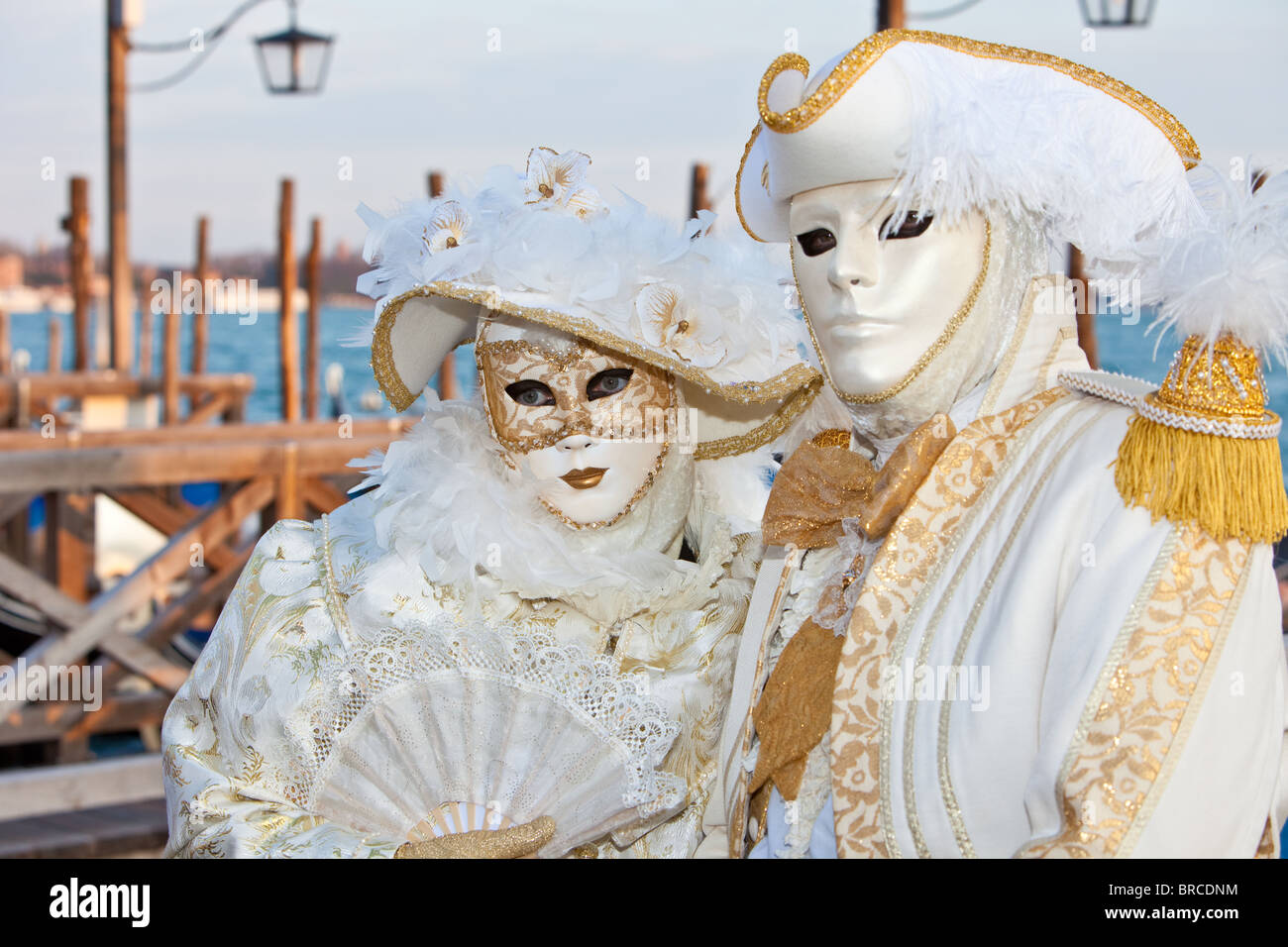Venice Carnival costume Stock Photo - Alamy