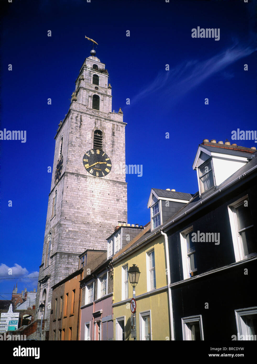 Church Of St. Anne Shandon, Cork, Co Cork, Ireland; 18Th Century Church ...