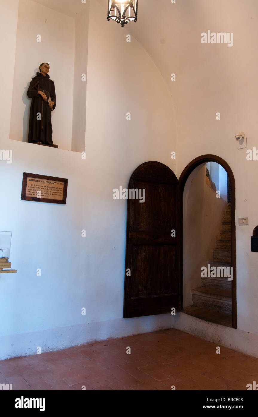 Hermitage of St. Francis, franciscan Sanctuary of Fonte Colombo, Rieti ...