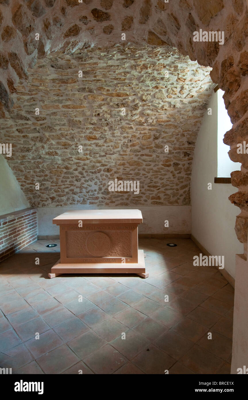 Chapel of St. Thomas, franciscan Sanctuary of Fonte Colombo, Rieti ...