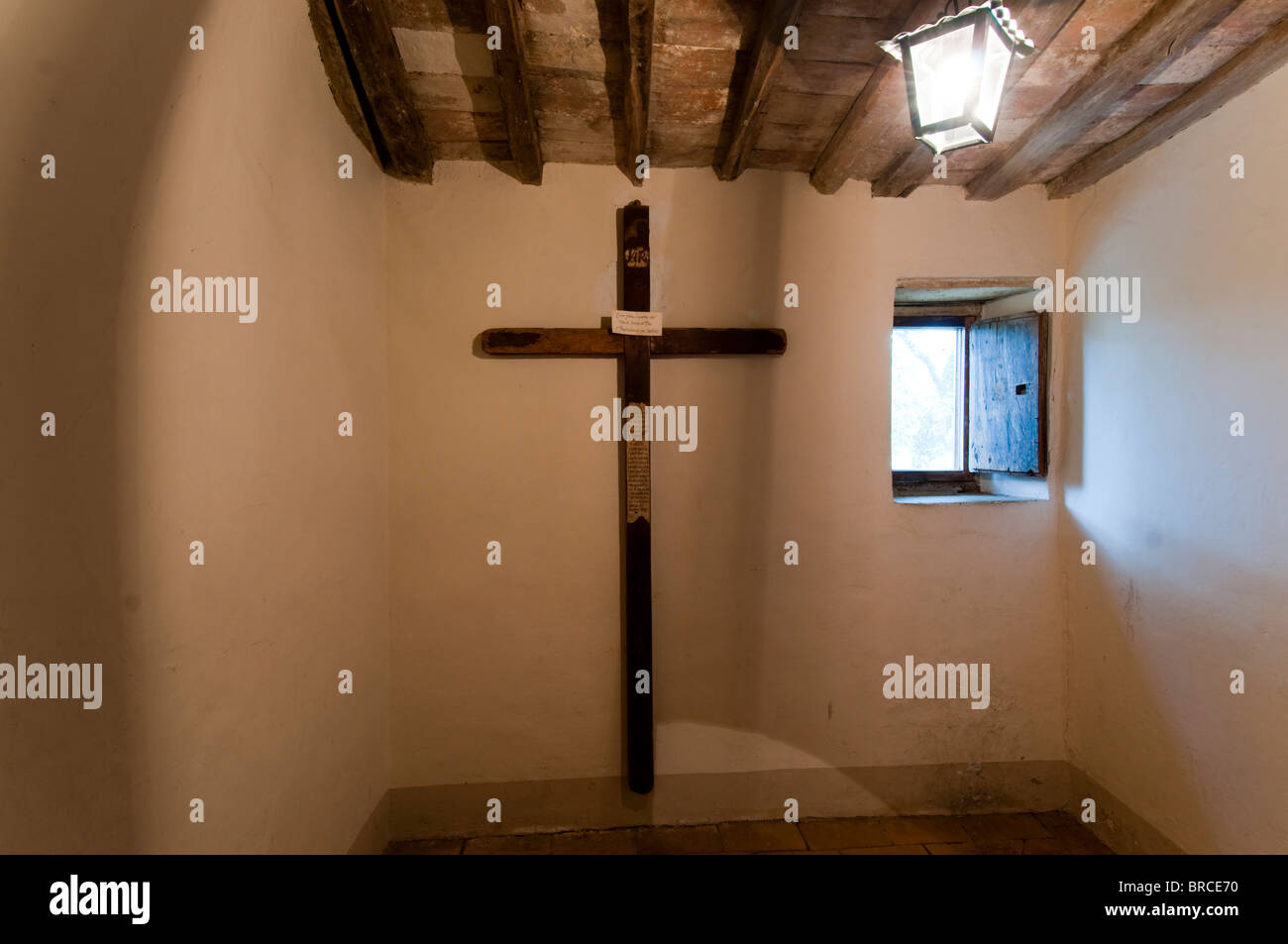 Hermitage of St. Francis, franciscan Sanctuary of Fonte Colombo, Rieti ...