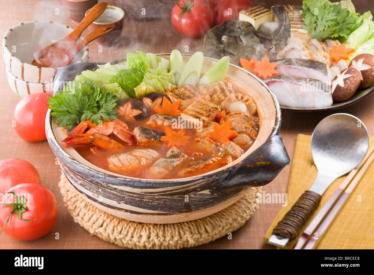 Pot tomato ladle hi-res stock photography and images - Alamy