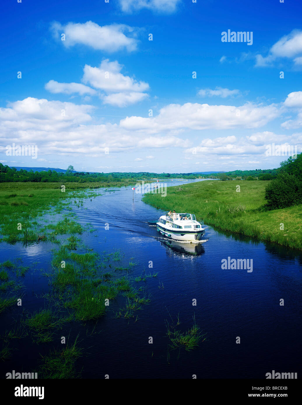 Shannon-Erne Waterway, Lough Scur, Co Leitrim, Ireland Stock Photo - Alamy