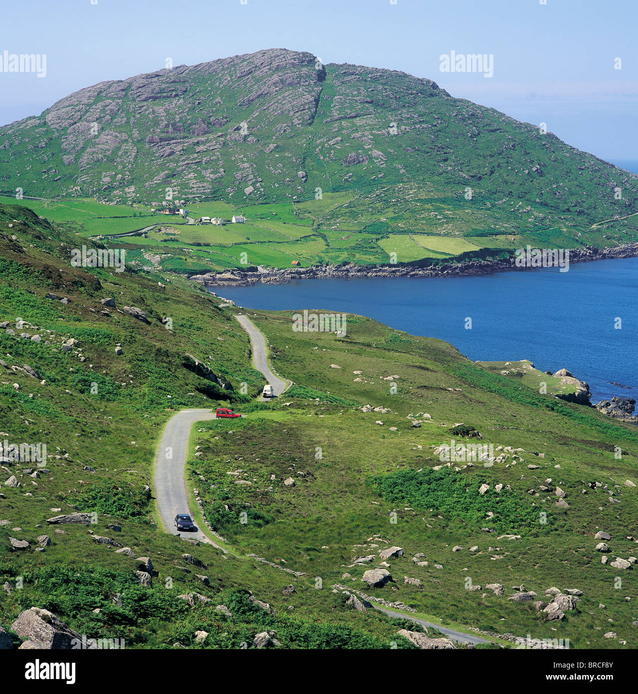 Beara Peninsula, Co Cork, Ireland; Peninsula On The Atlantic Near ...