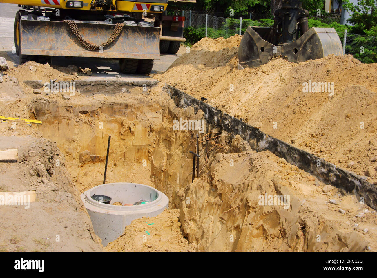Bagger - excavator 02 Stock Photo - Alamy