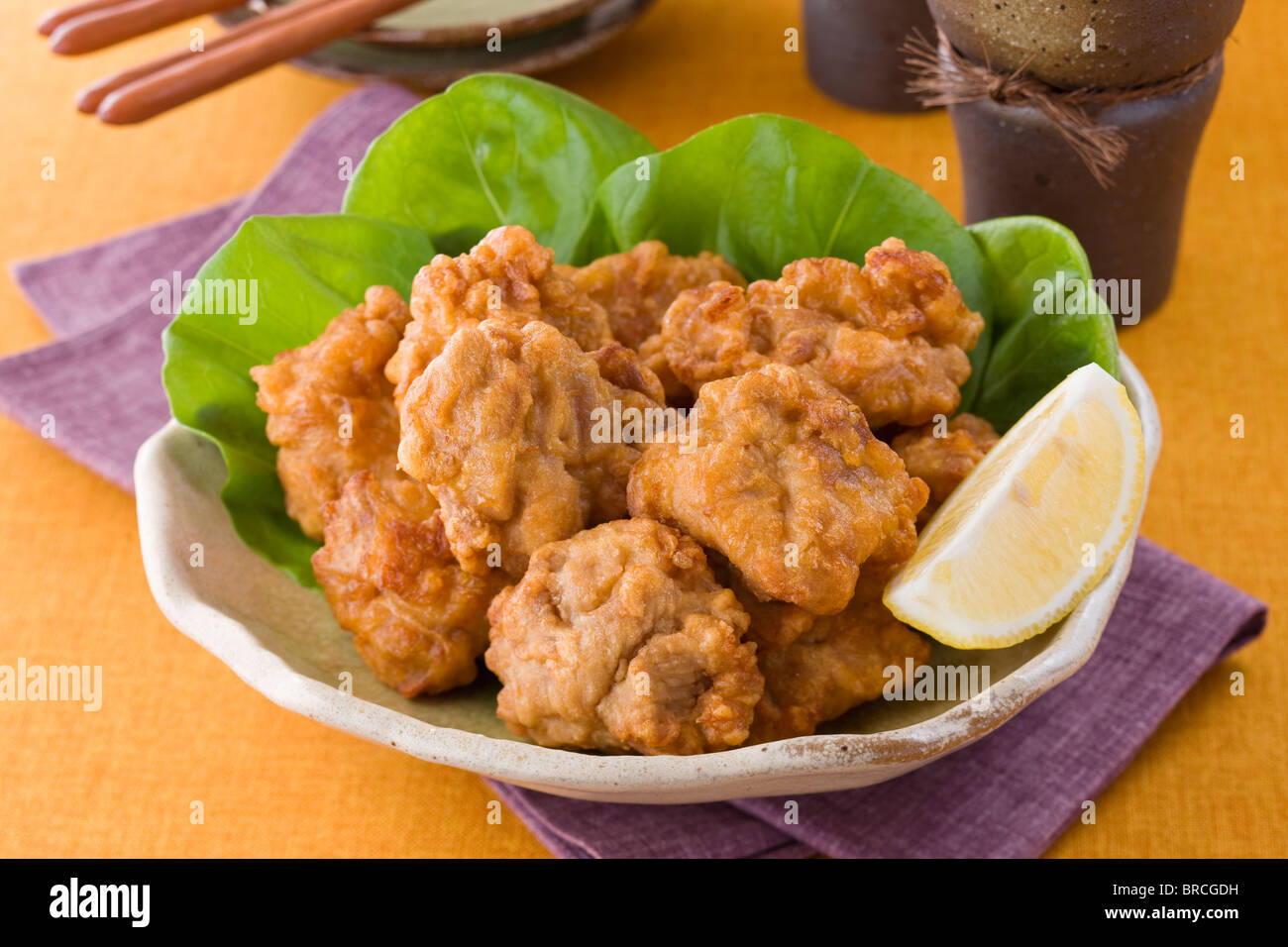 Karaage chicken hi-res stock photography and images - Alamy
