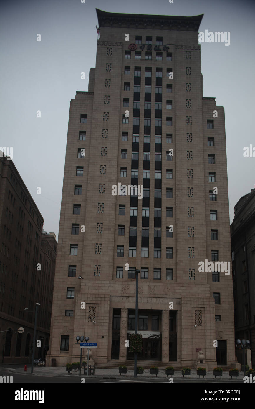 Building The Bund Shanghai China Stock Photo - Alamy