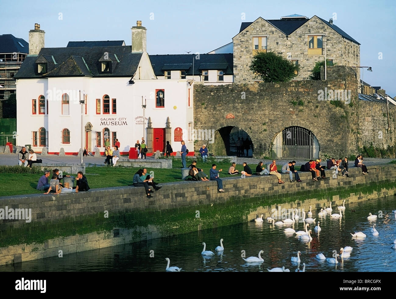 The Spanish Arch, River Corrib, Galway, Co Galway, Ireland; Gate Built In 1584 Stock Photo - Alamy