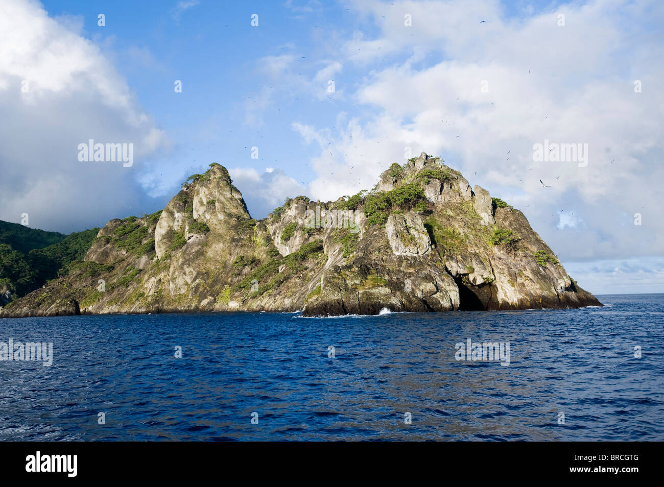 landscape scenery of Cocos Island, Costa Rica, East Pacific Ocean Stock ...