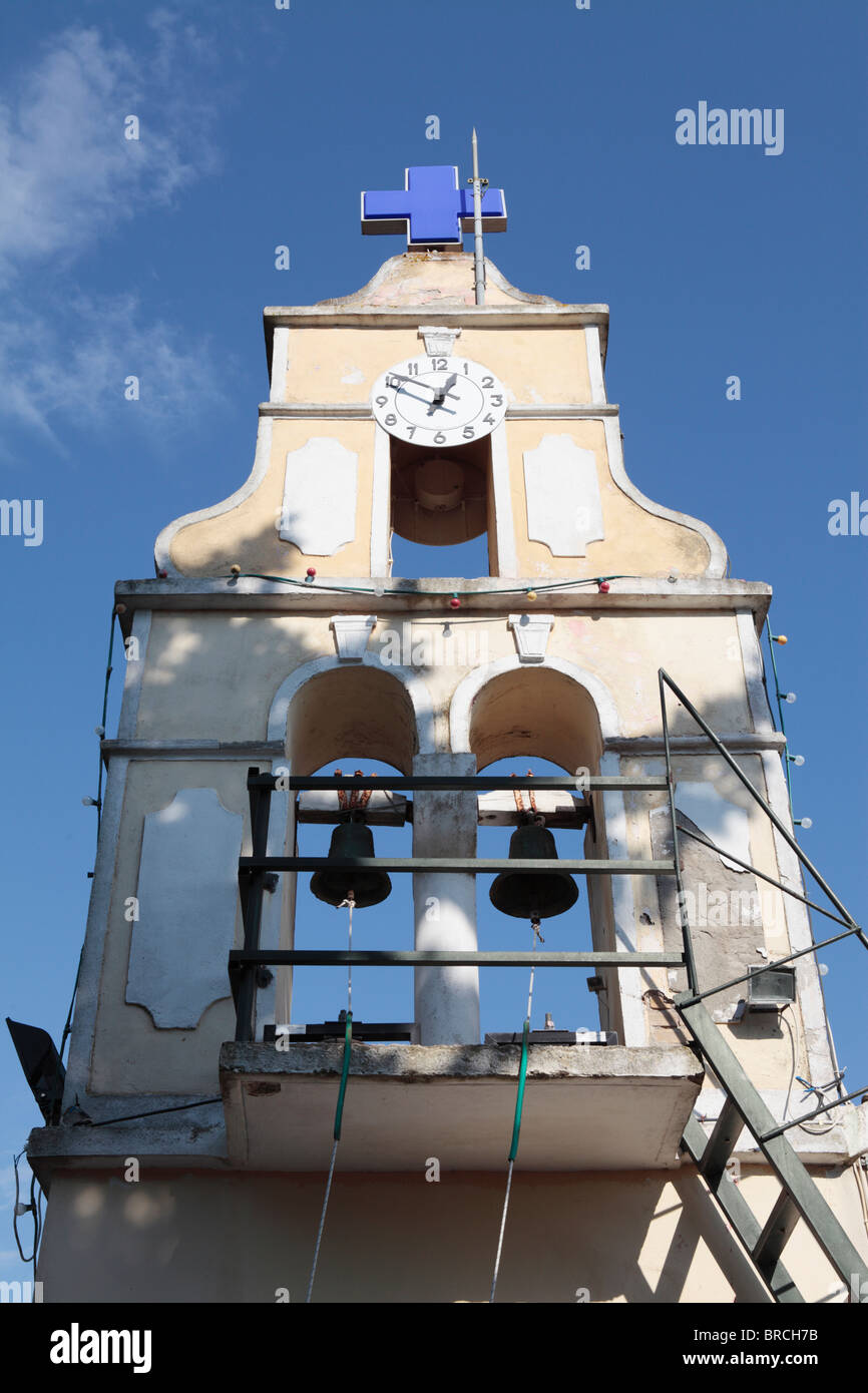 Church Bell Tower Stock Photo - Alamy