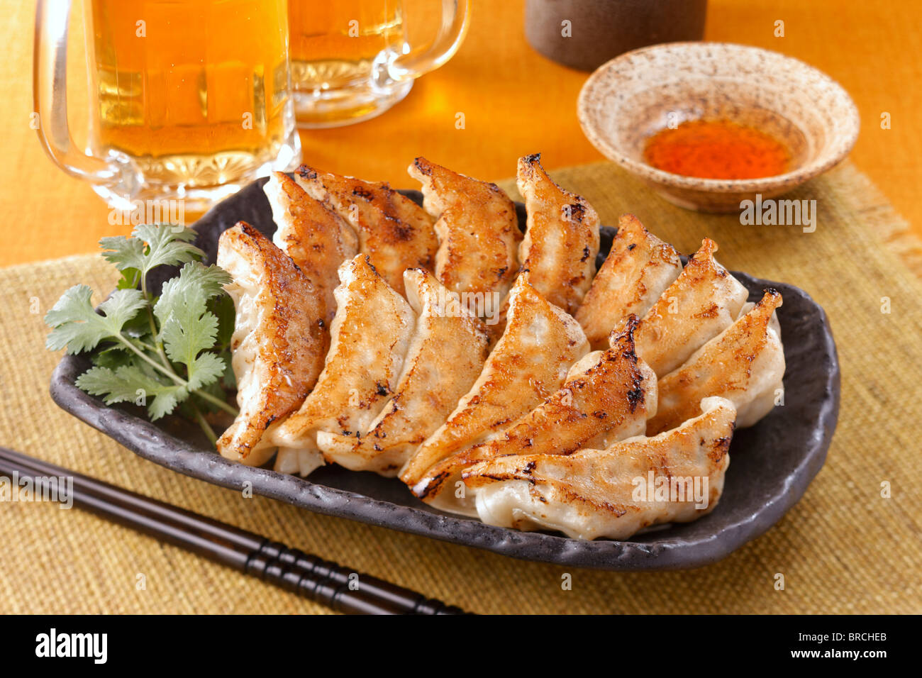 Gyoza hi-res stock photography and images - Alamy