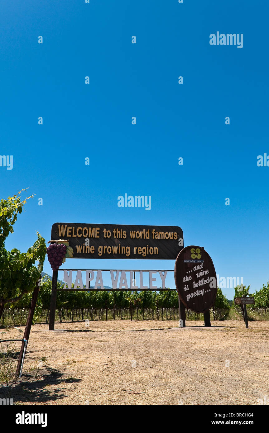 California Napa Valley Signs High Resolution Stock Photography and ...