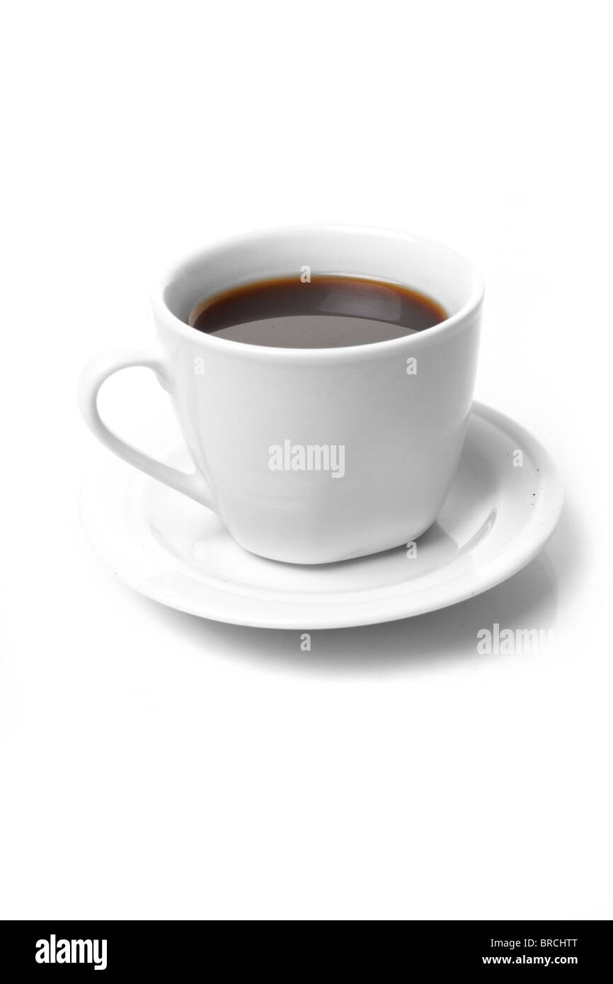 Perfect white coffee cup on white Stock Photo - Alamy