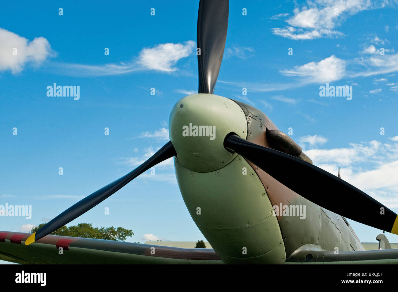 Supermarine Spitfire British World War II Aircraft Stock Photo - Alamy