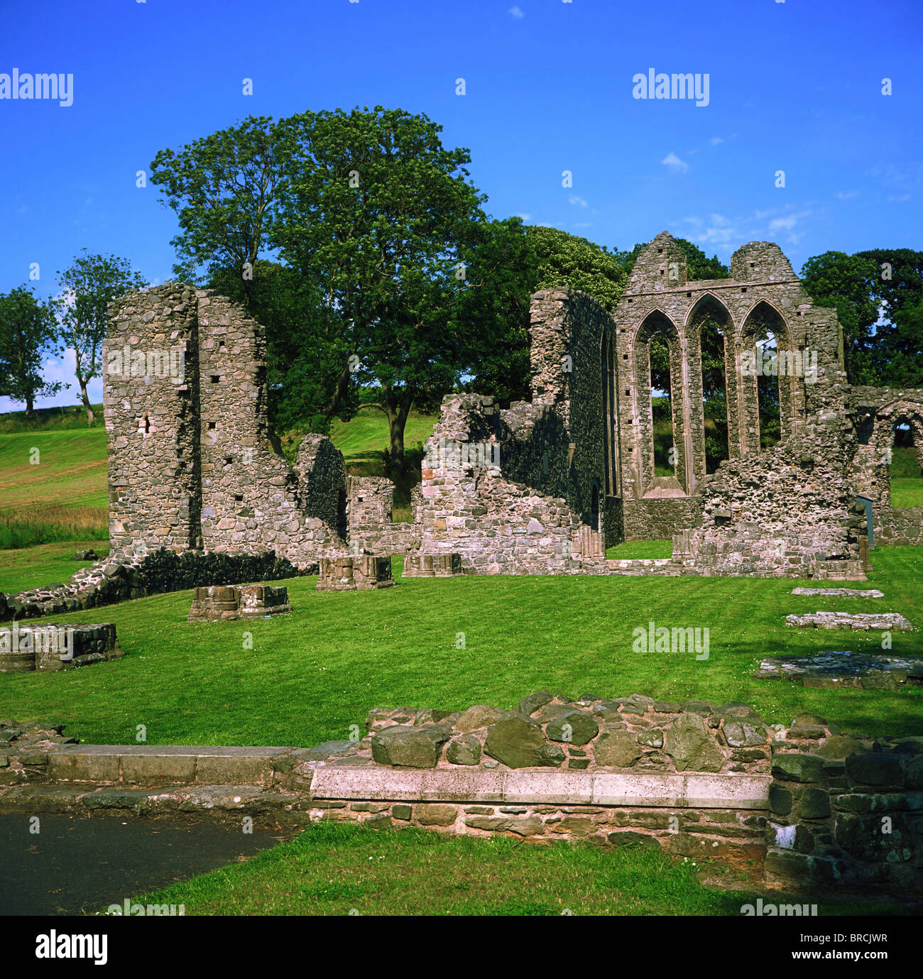 Inch abbey ruins hi-res stock photography and images - Alamy