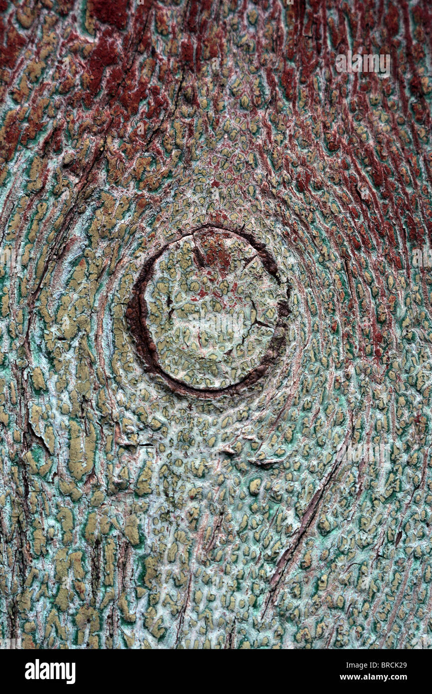 Peeled paint on wood Stock Photo - Alamy