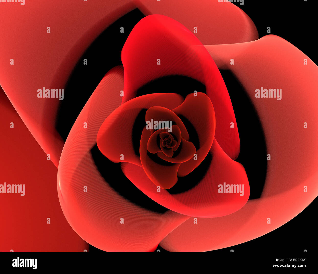 Geometric red rose pattern hi-res stock photography and images - Alamy