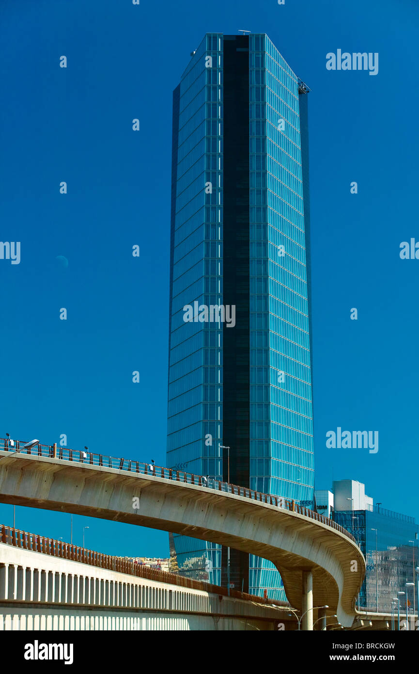 EUROMEDITERRANEE DISTRICT, CGM-CMA TOWER, MARSEILLE, FRANCE Stock Photo ...