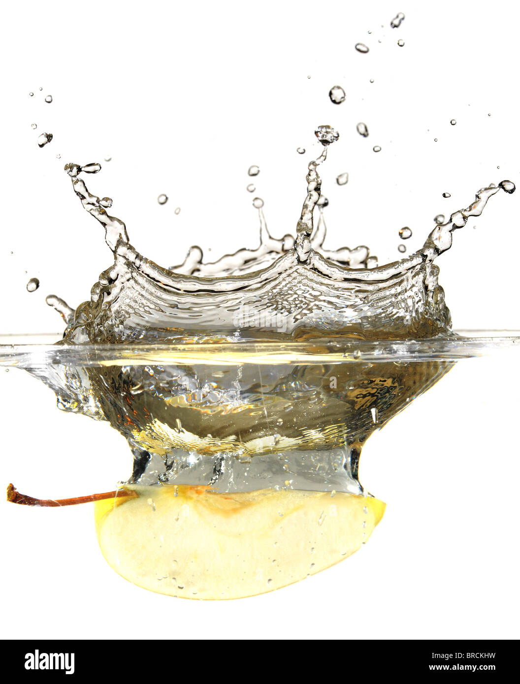 Splash apple hi-res stock photography and images - Alamy