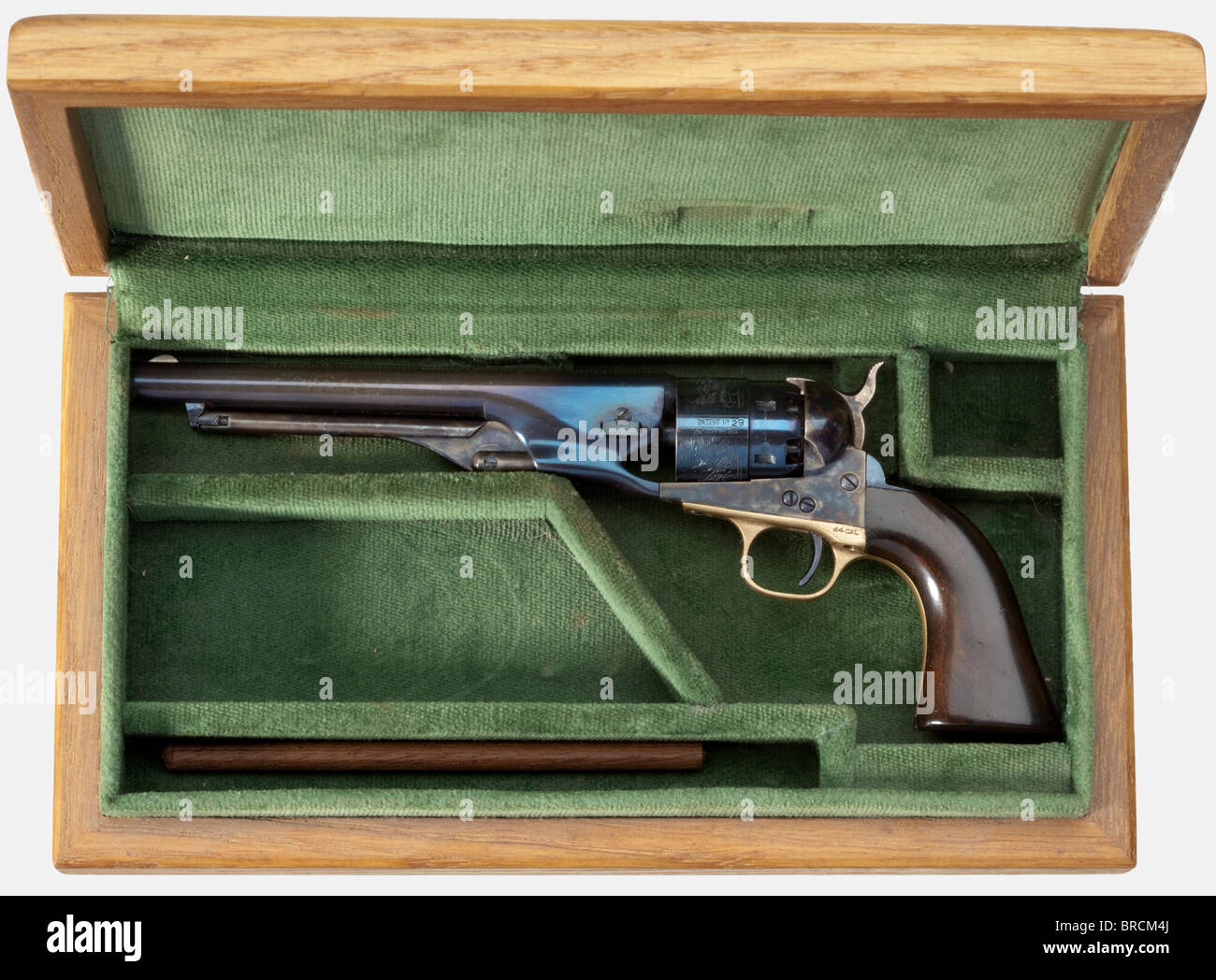 A Colt model 1860 Army, scale model, manufacturer Uberti, no. 129 ...