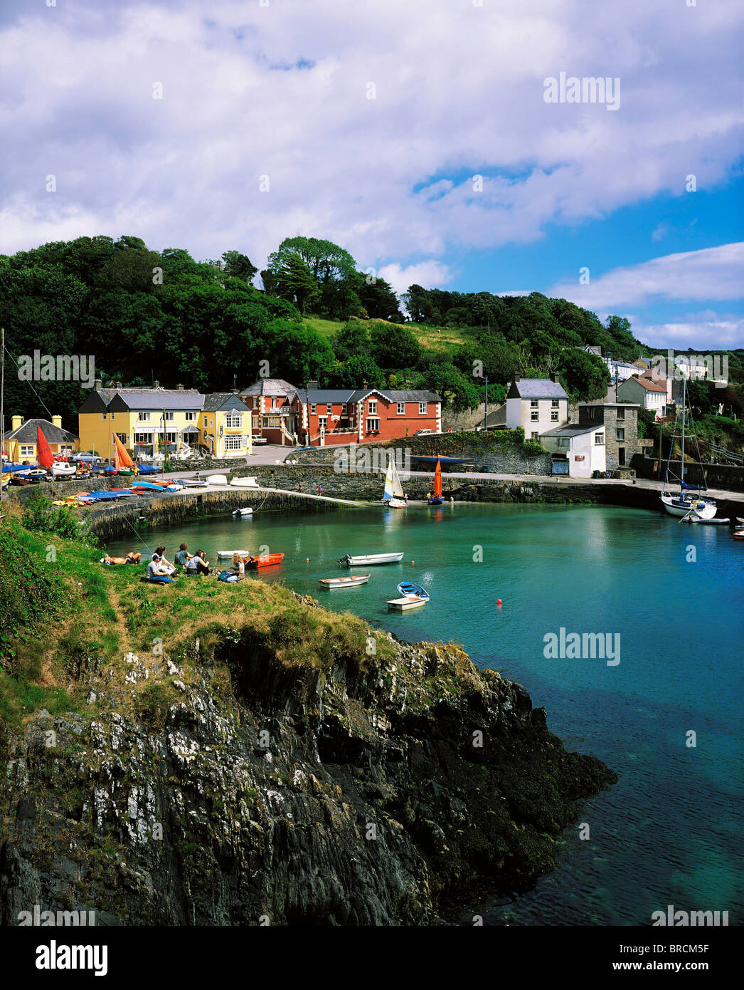 Glandore Harbour, Co Cork, Ireland Stock Photo - Alamy