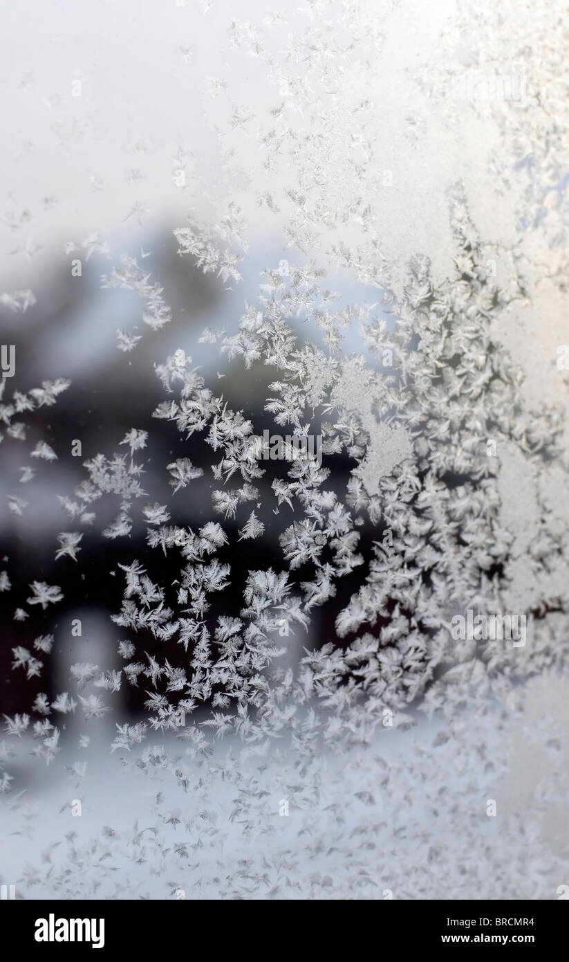 There is frosted window with various shapes Stock Photo - Alamy