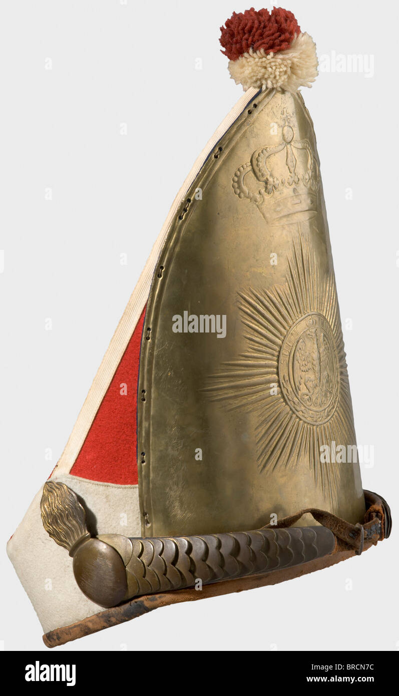 A cap for enlisted men, of the 1st and 2nd Battalion, Kaiser Alexander ...