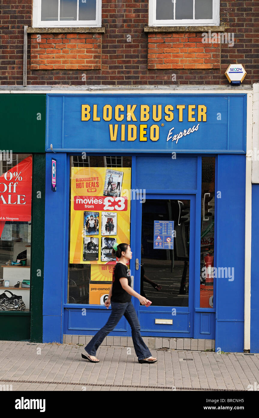 Blockbuster logo hi-res stock photography and images - Alamy