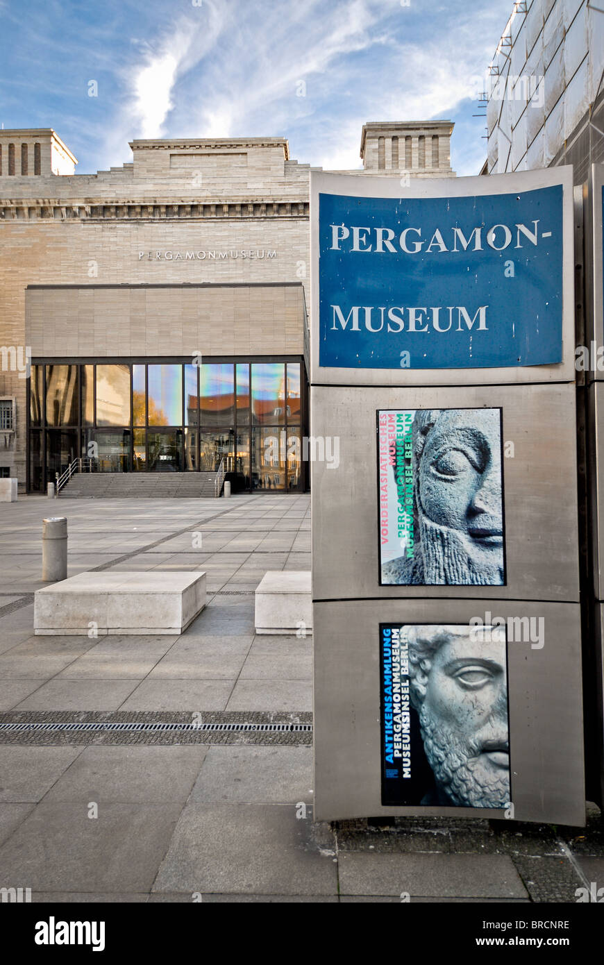 Pergamon-Museum, built to house the Pergamon Altar, Berlin, Germany ...