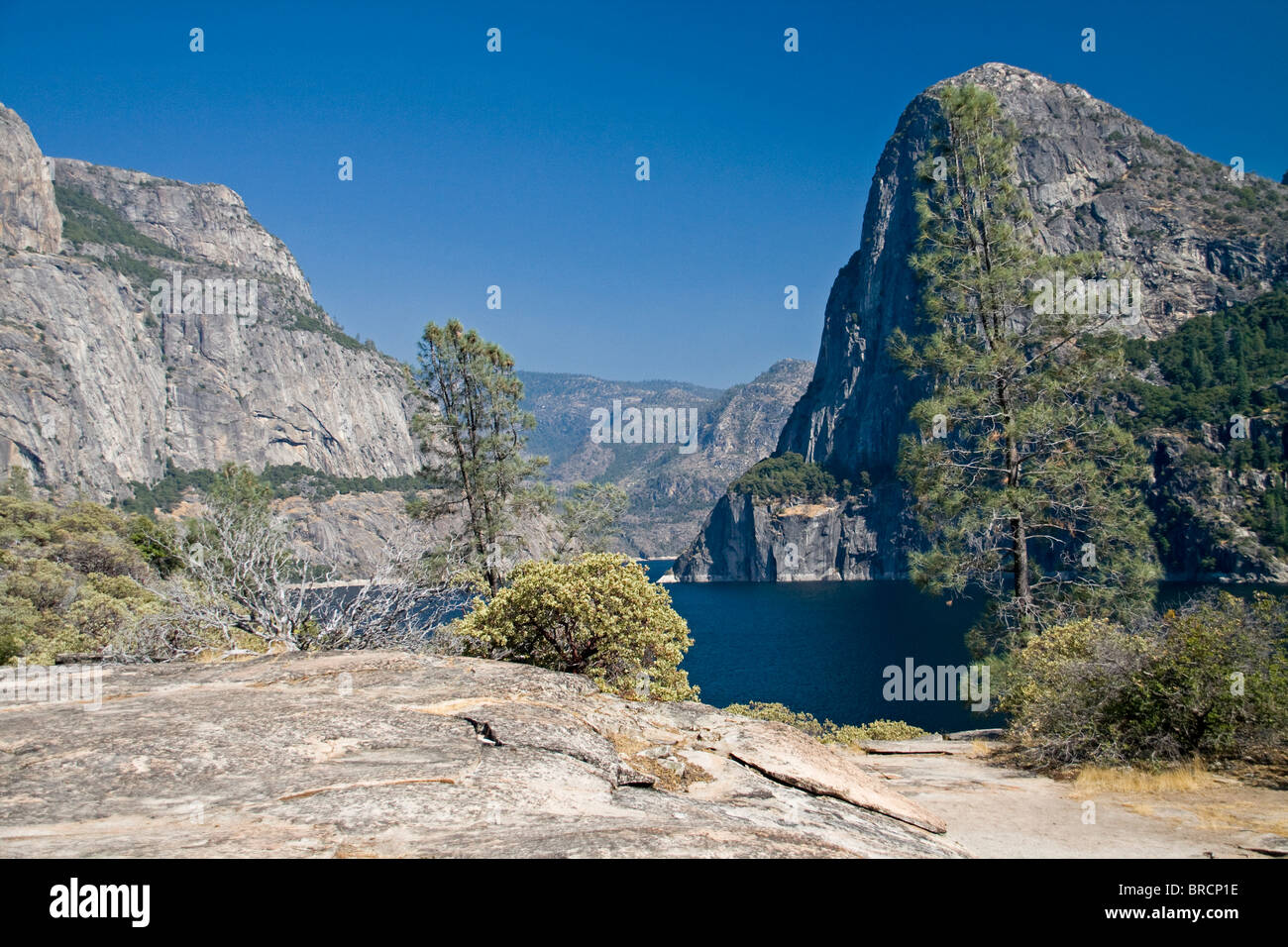 Hetch Hetchy Reservoir, Yosemite National Park,California,USA Stock ...