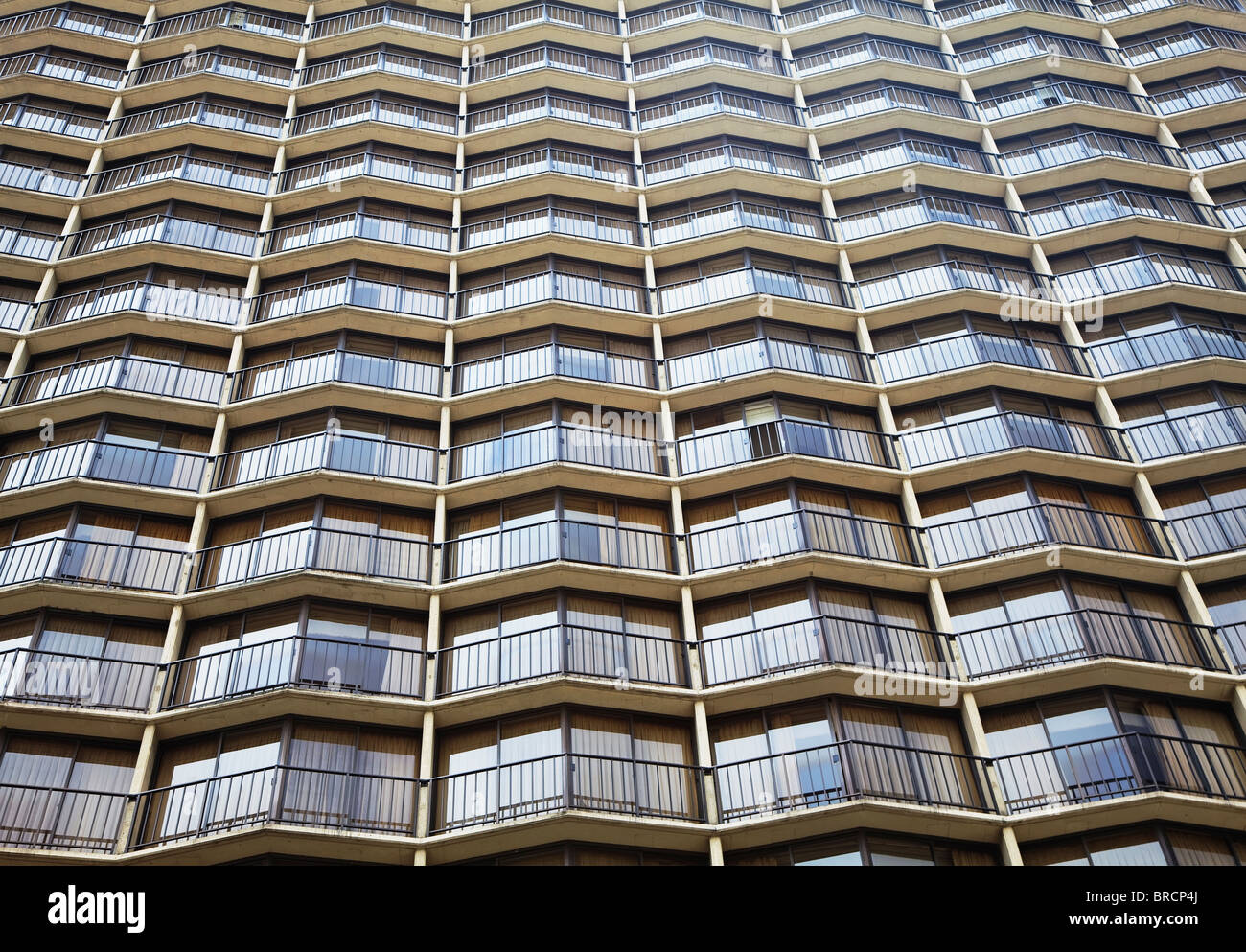 front view of condominiums from below Stock Photo - Alamy