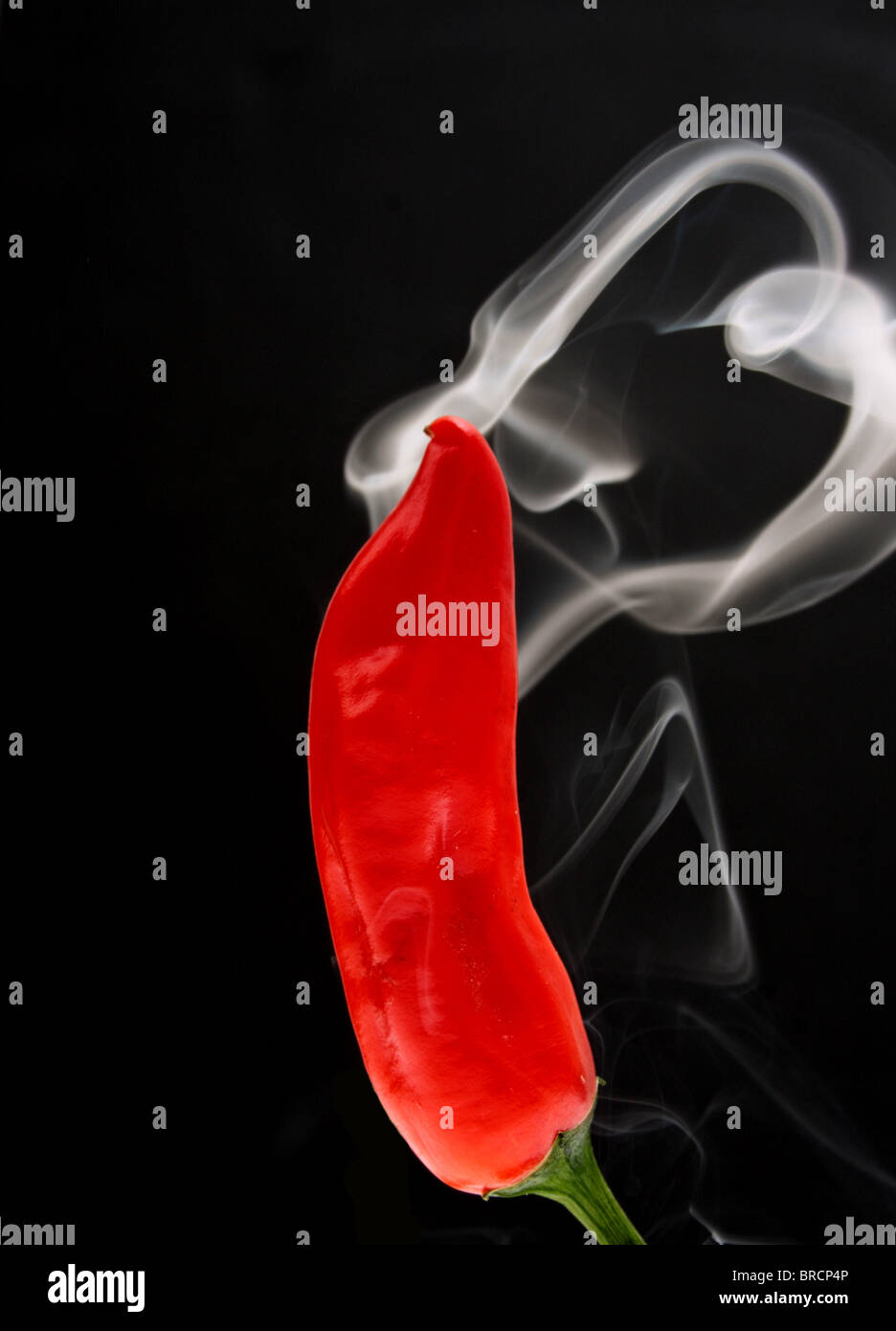 Smoking hot chili pepper hi-res stock photography and images - Alamy