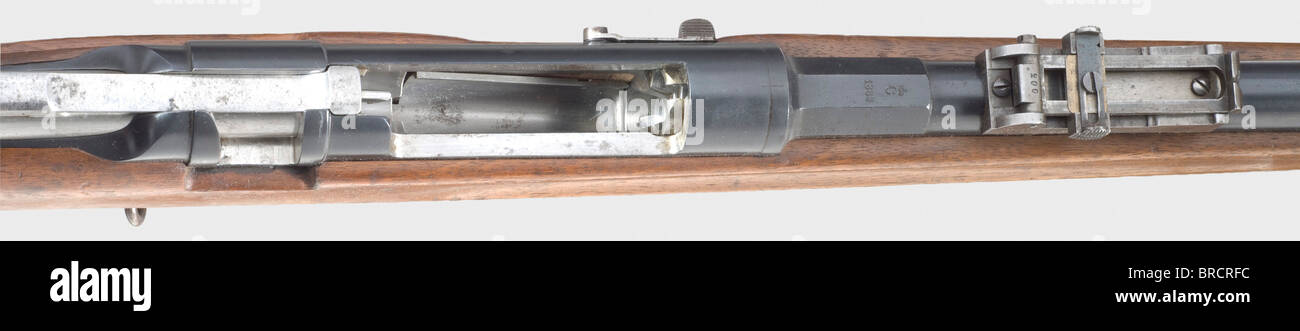 A repeating and trial rifle Jarmann mod. 1880, calibre 10.15 x 61 ...