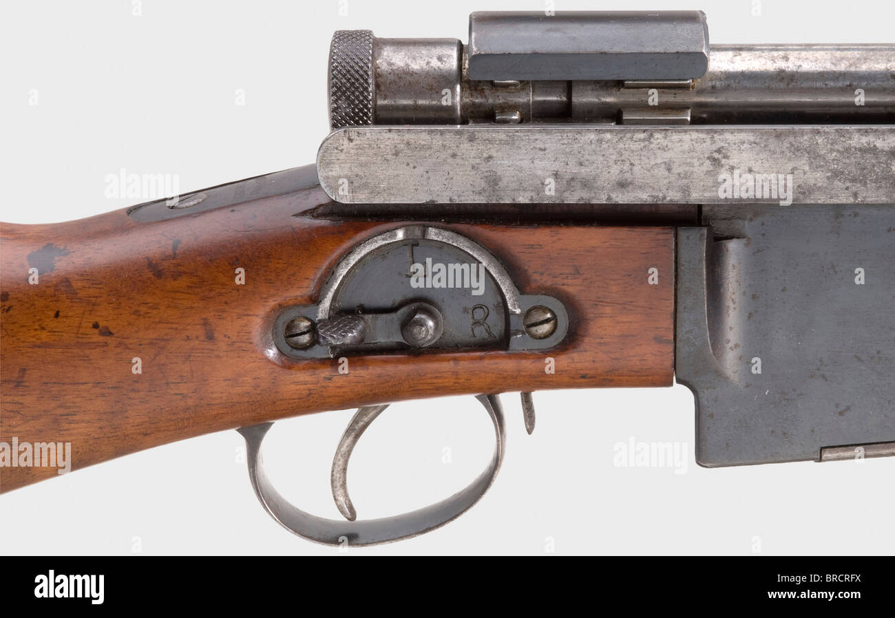 A "Self Loading Rifle" Mondragon mod. 1894, type 2, in calibre 5.2 x 68 ...