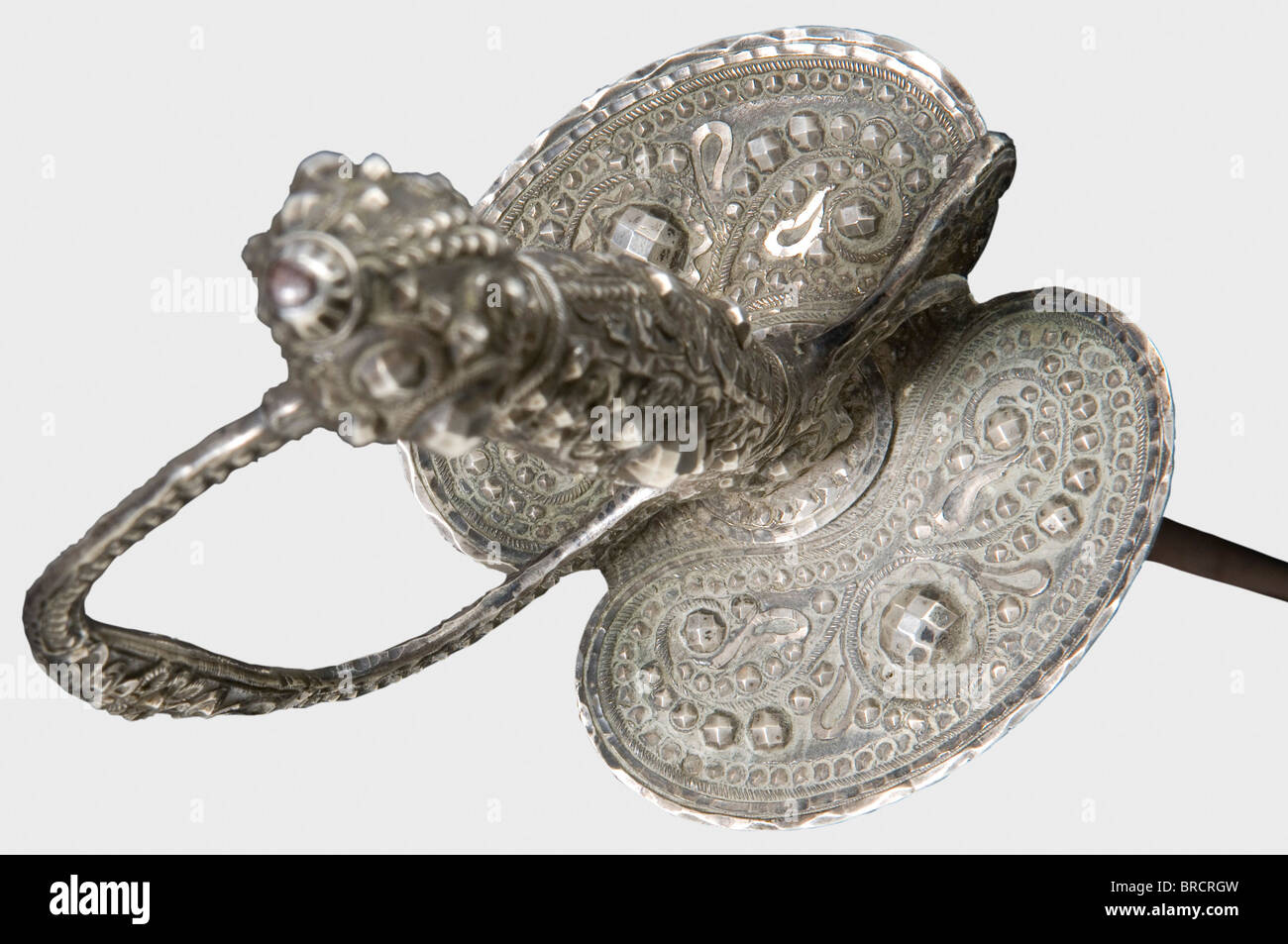 A French silver-hilted small-sword, Paris, circa 1800 Hollow triangular ...