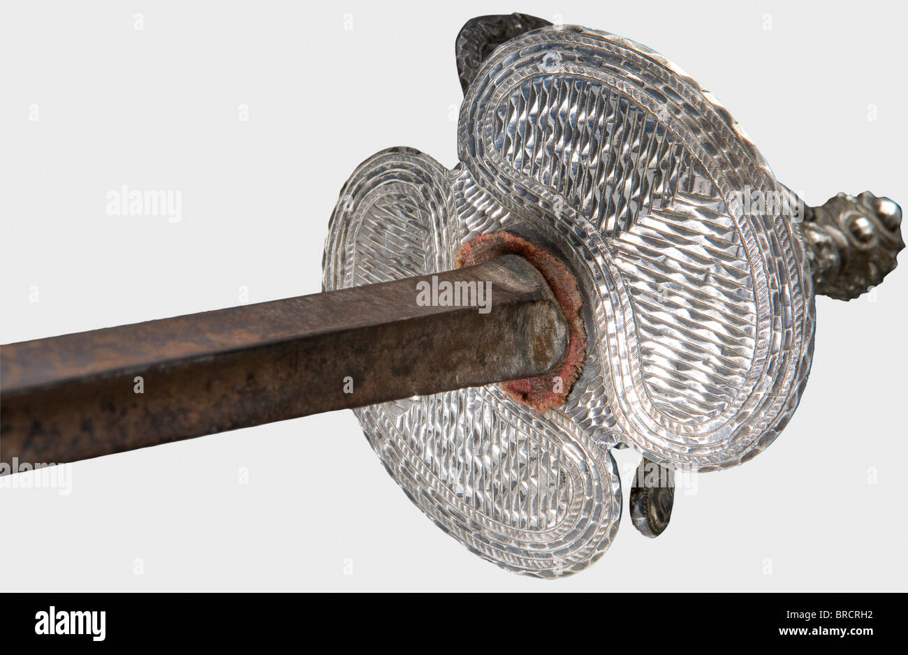 A French silver-hilted small-sword, Paris, circa 1800 Hollow triangular ...