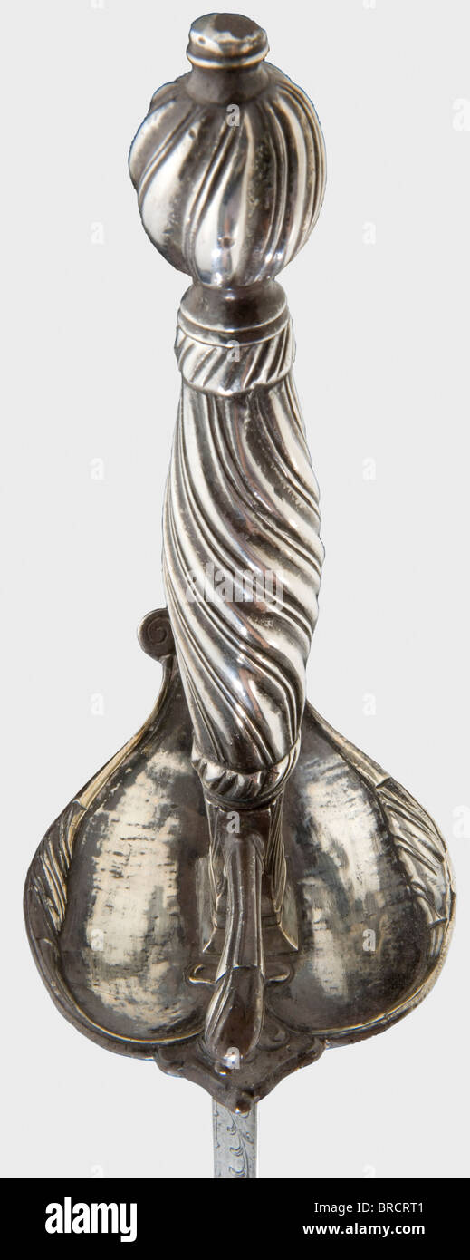 A silver-hilted small-sword, Northern Europe, 2nd half of the 18th ...