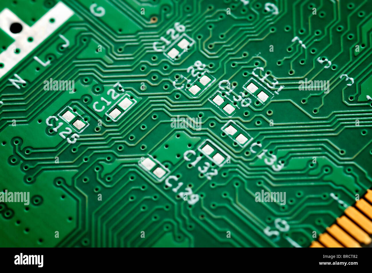 Circuit board without chip hi-res stock photography and images - Alamy
