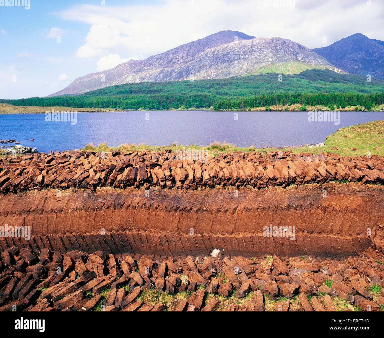 Inagh Valley, Co Galway, Ireland; Irish Landscape Stock Photo - Alamy