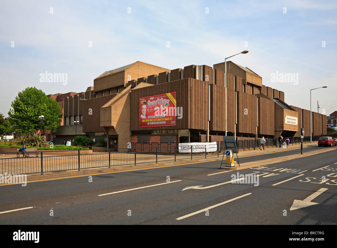 (Now demolished) Central Library & Arts Centre, Rotherham, South ...